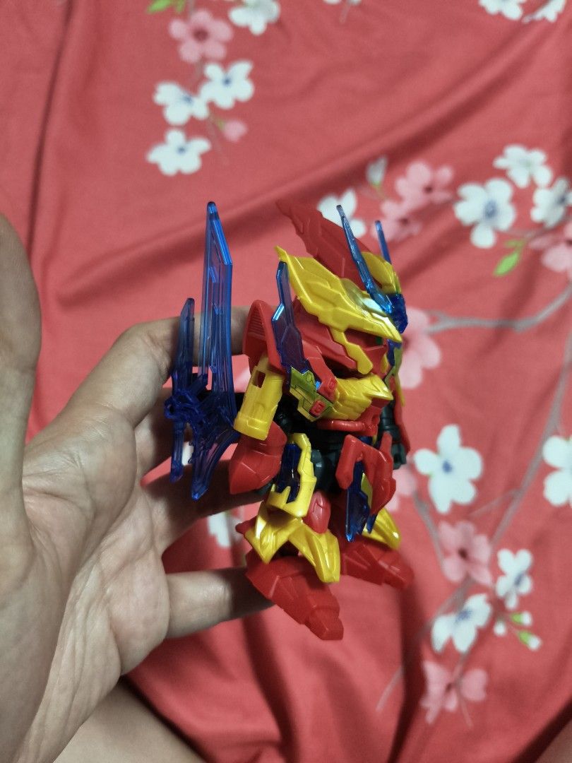 SD Gundam World Sangoku Soketsuden Model Series Zhang Liao Sazabi ...