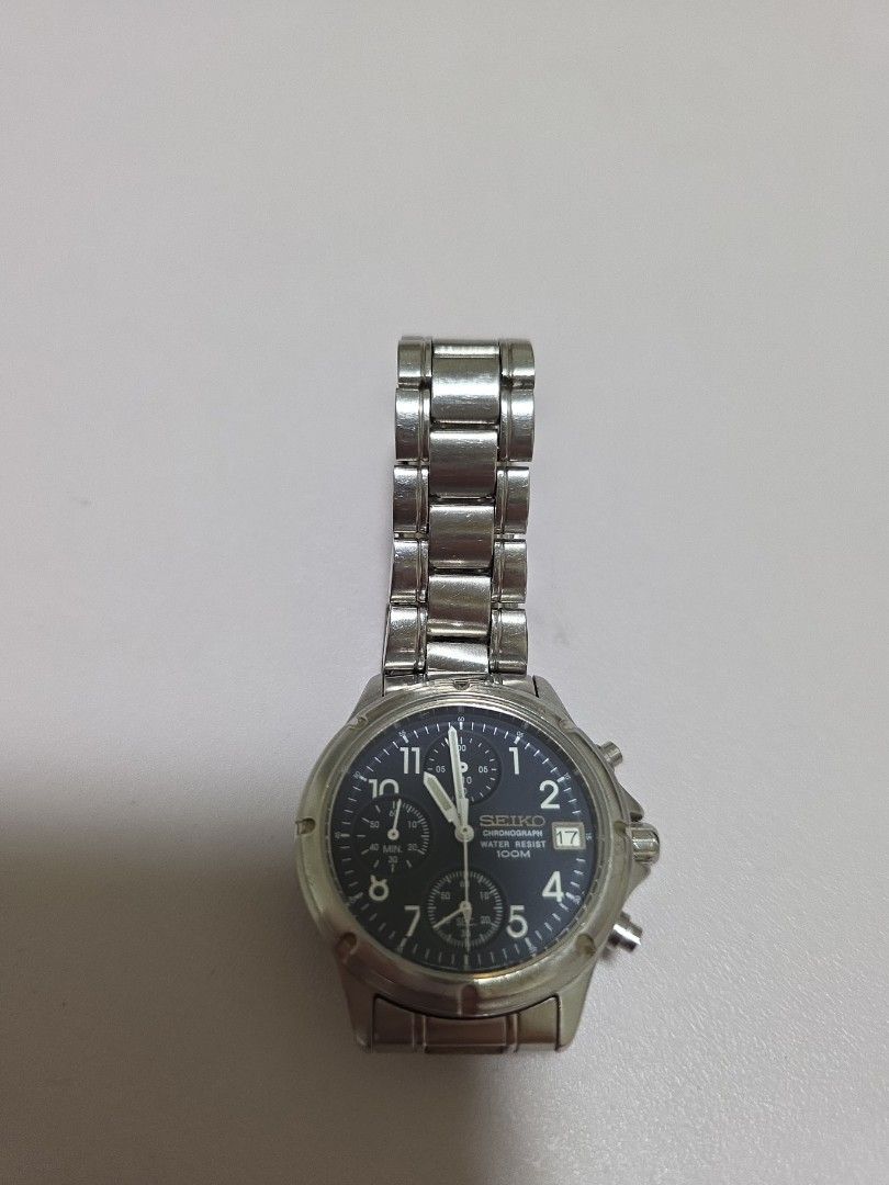 Seiko Chronograph Watch, Men's Fashion, Watches & Accessories, Watches ...