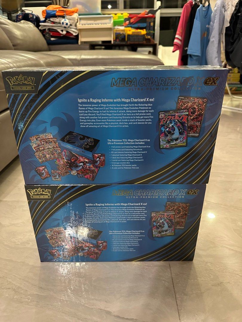 [Shrinked - Near Mint] Mega Charizard EX Ultra-Premium Collection ...