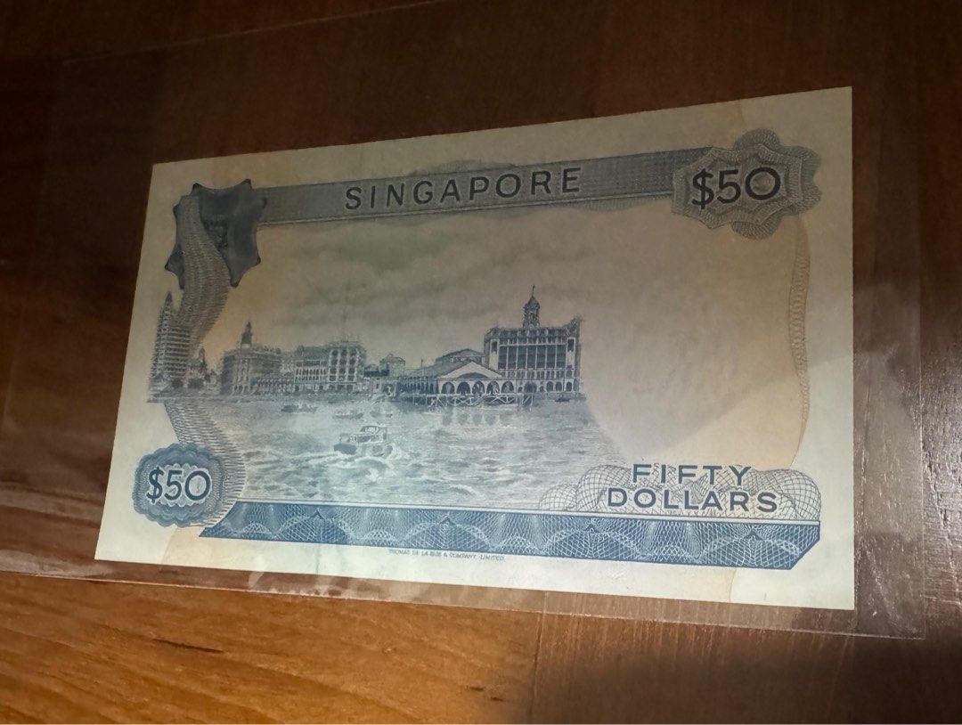 Singapore $50 Orchid A1 First Prefix UNC Running Rare, Hobbies & Toys ...