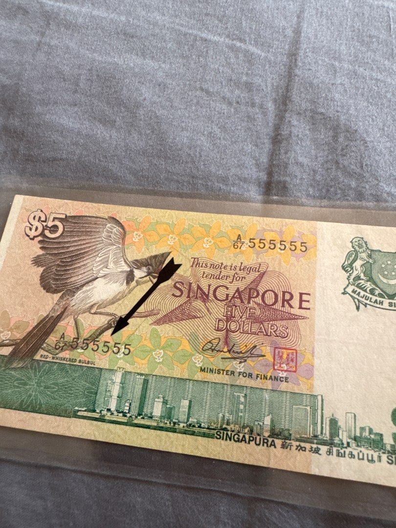 Bird series $5 with solid number , Hobbies & Toys, Memorabilia ...