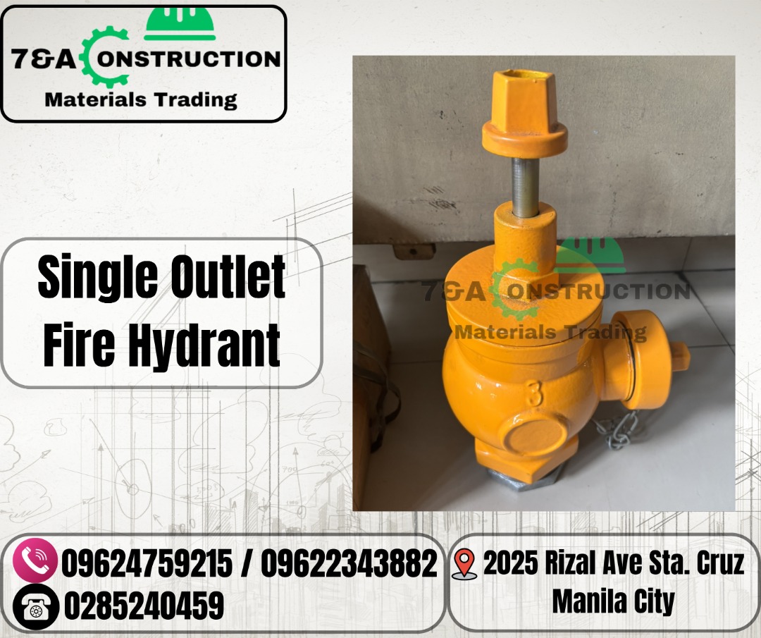 Single Outlet Fire Hydrant, Commercial & Industrial, Construction ...