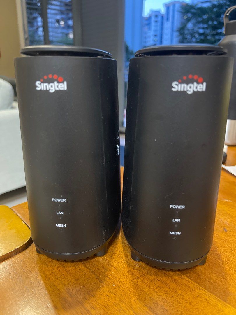 Singtel Mesh WiFi - Black, Computers & Tech, Parts & Accessories ...