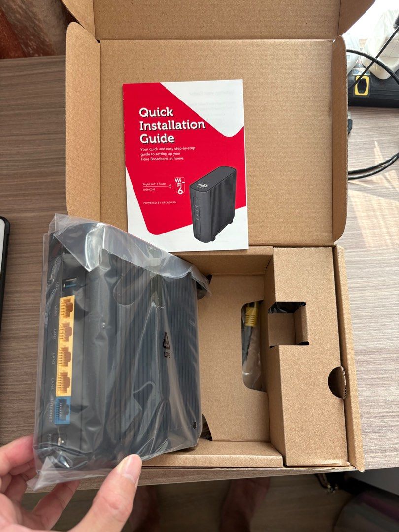 Sintel Wifi 6 Router, TV & Home Appliances, Electrical, Adaptors ...