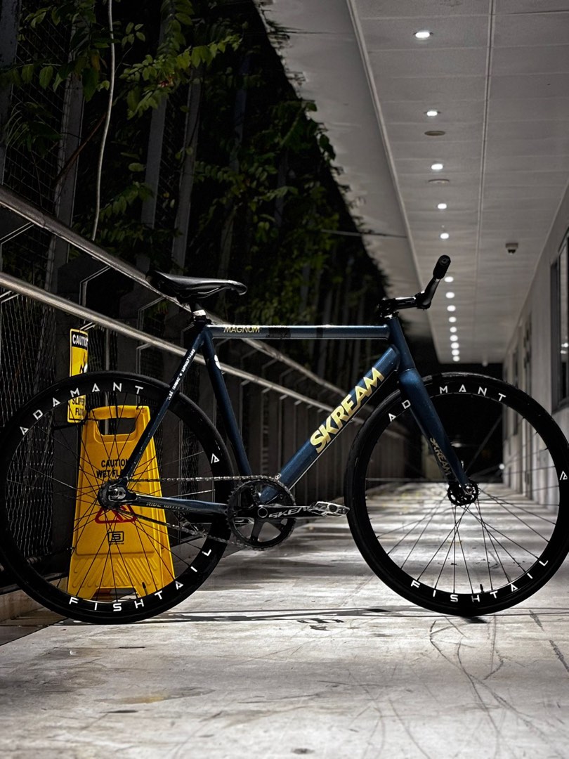 Skream Magnum Fixed Gear Bicycle, Sports Equipment, Bicycles & Parts ...