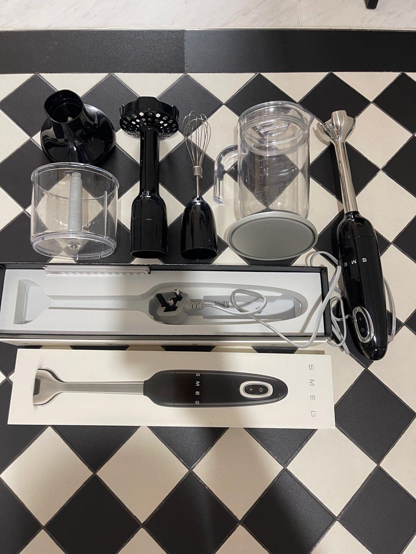 Smeg HBF01 Hand Blender - Black, TV & Home Appliances, Kitchen ...