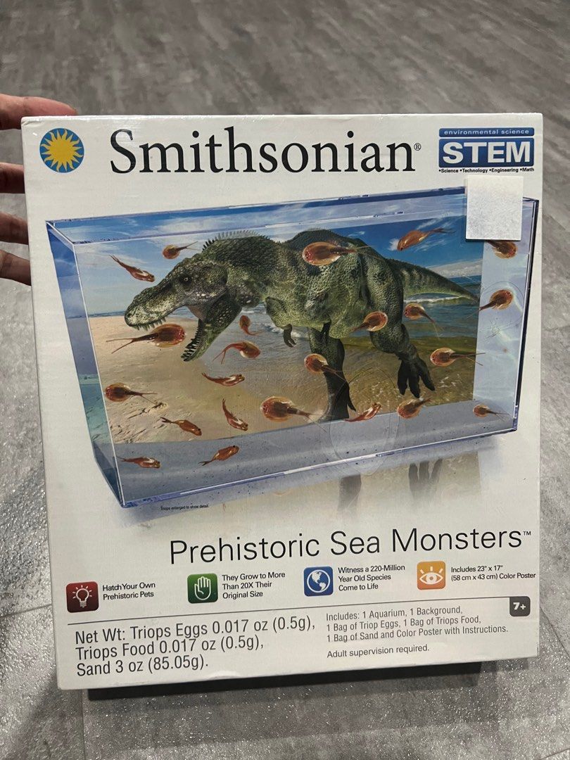 Smithsonian Prehistoric Sea Monsters Kit, Hobbies & Toys, Toys & Games ...