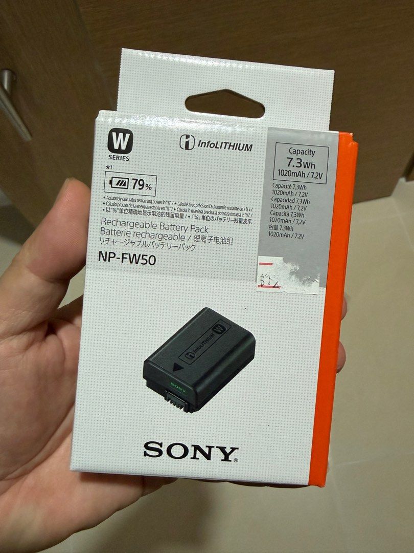 Sony NP-FW50 Rechargeable Battery Pack, Photography, Photography ...
