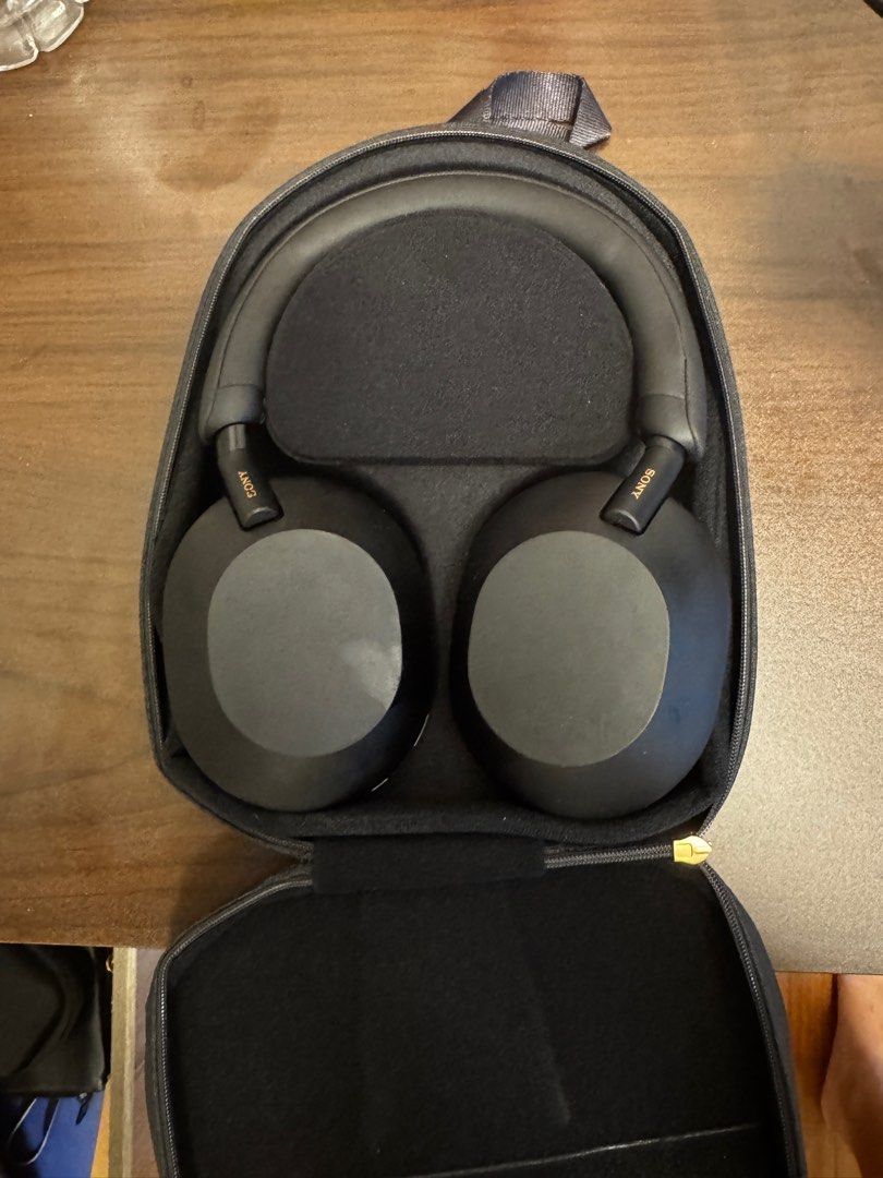 Sony WH-1000XM5 Noise Cancelling Headphones, Audio, Headphones ...