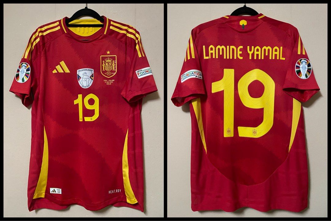 SPAIN home kit (Authentic heat.rdy player issue) EURO 2024 # ...