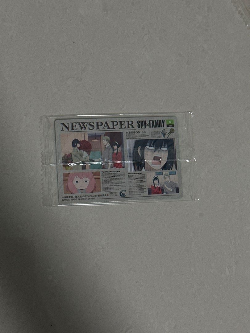 Spy x Family Trading Cards, Hobbies & Toys, Toys & Games on Carousell