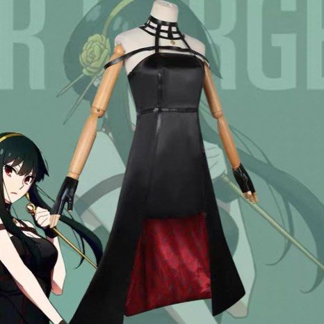 Spy x Family Yor Forger Cosplay with Wig, Women's Fashion, Dresses ...
