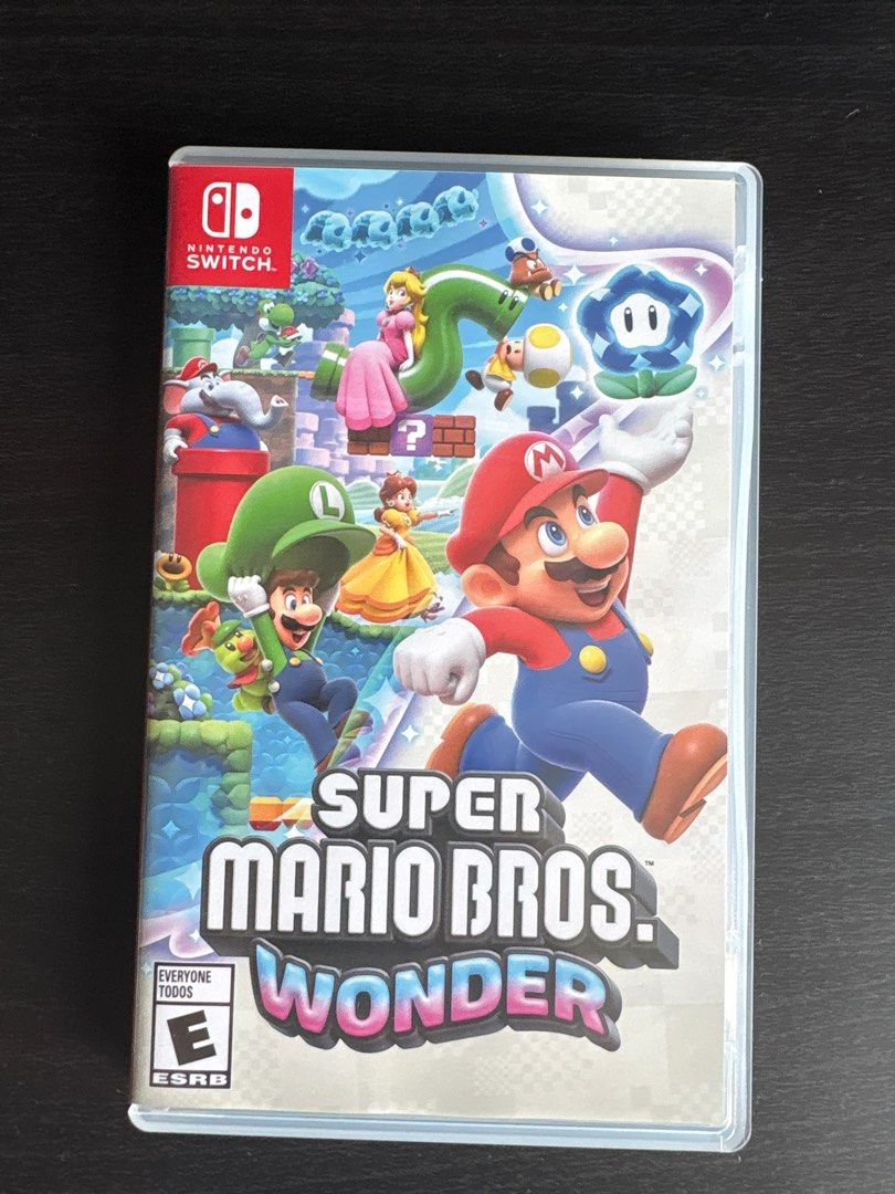 Super Mario Bros. Wonder - Nintendo Switch Game, Video Gaming, Video ...