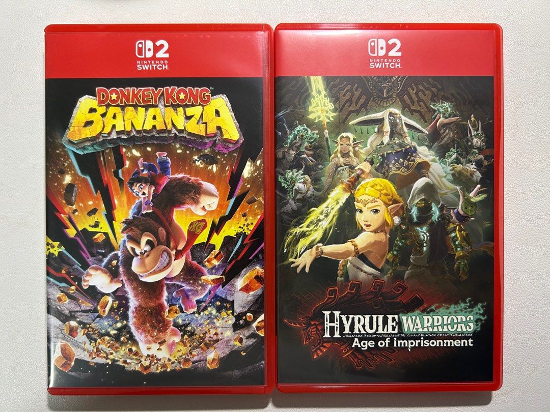 Switch 2 Nintendo Switch Game Donkey Kong Bananza & Zelda Hyrule ...