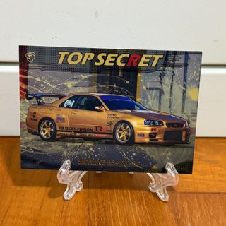 Tarmac Cards Top Secret Thailand Skyline R34 GT-R, Hobbies & Toys, Toys ...