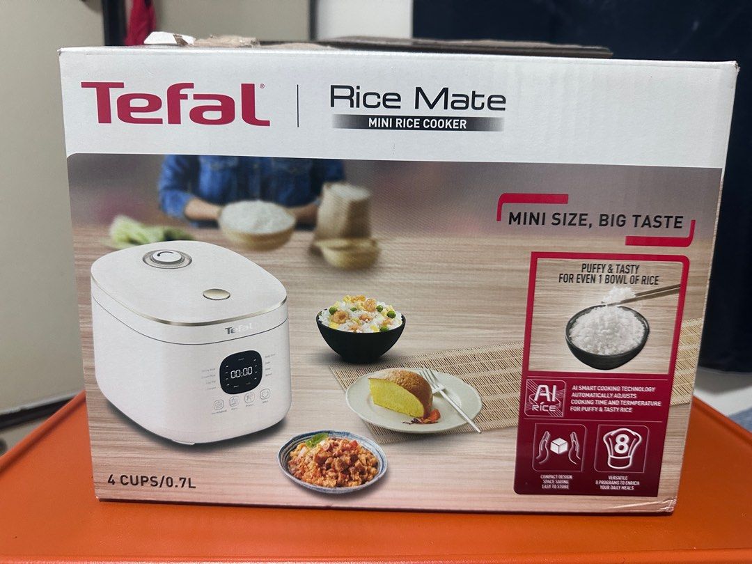 Tefal Rice Mate Mini Rice Cooker - Brand New, TV & Home Appliances ...