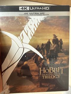 Hobbit trilogy 4K UHD (slipcase packaging), Hobbies & Toys, Music ...
