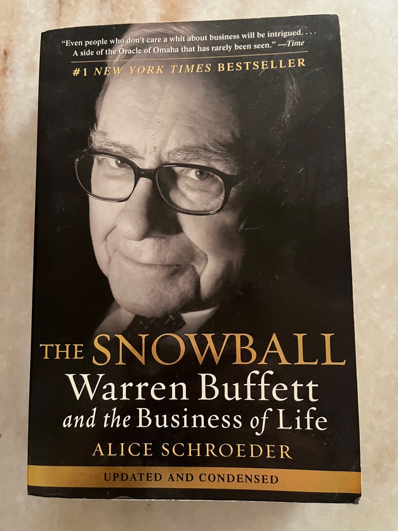 The Snowball: Warren Buffett Biography, Hobbies & Toys, Books ...
