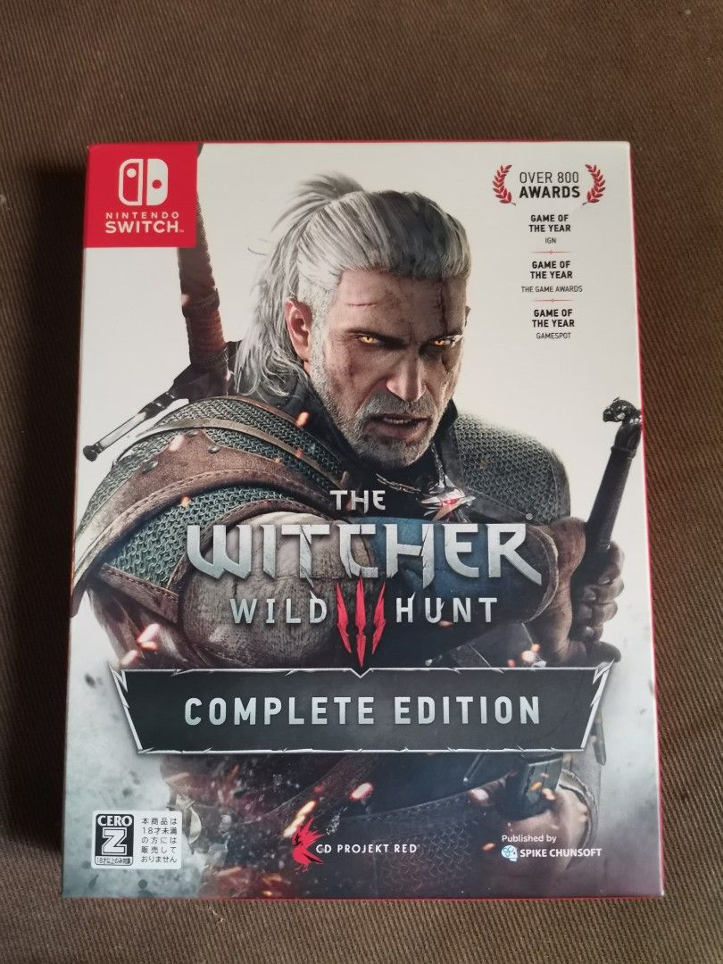 The Witcher 3: Wild Hunt - Complete Edition (Nintendo Switch), Video ...
