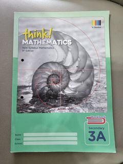 Think! Mathematics Workbook Secondary 4A, Hobbies & Toys, Books ...