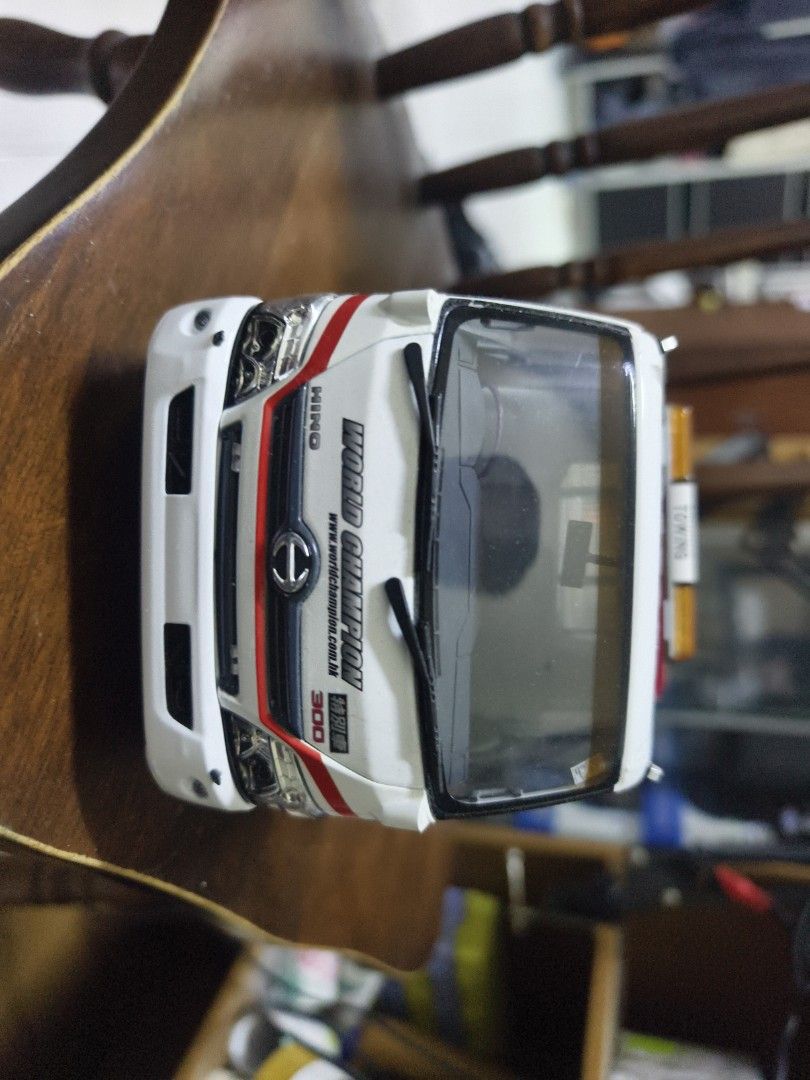 Tiny Hino 300 World Champion Flatbed Tow Truck 1/18, Hobbies & Toys ...