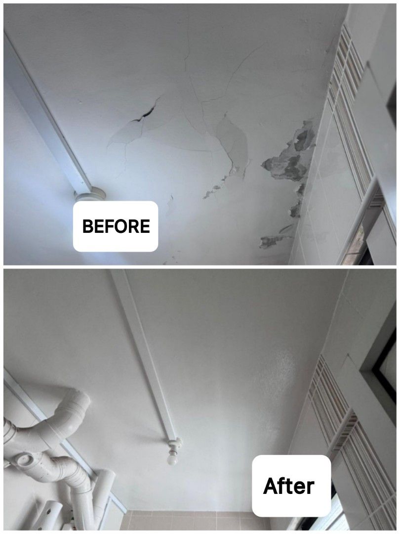 Touch up plaster,Toilet ceiling plaster,kitchen ceiling plaster,wall ...