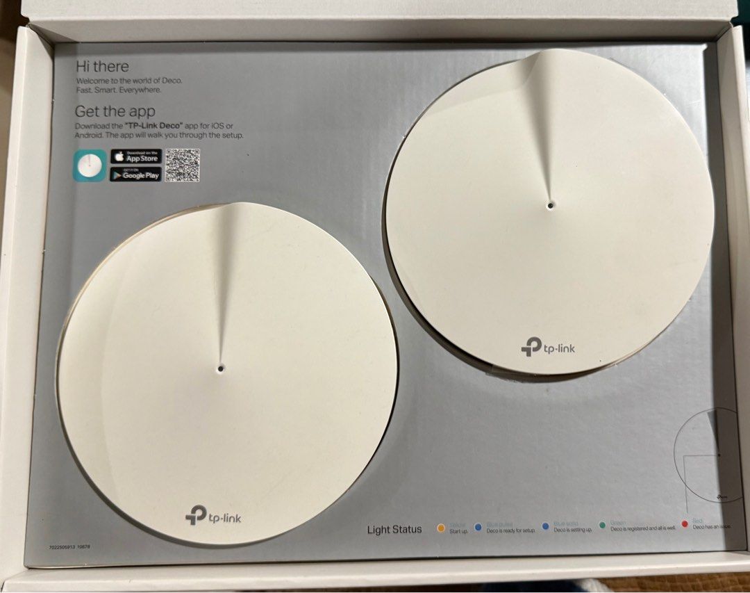 TP-Link Deco M9 Plus Smart Home Mesh Wi-Fi System, Computers & Tech ...