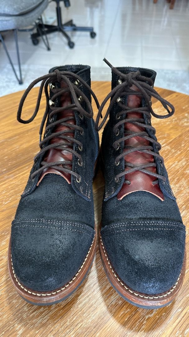 Truman Boot Co. Black Oiled Roughout Size 10.5EE, Men's Fashion ...