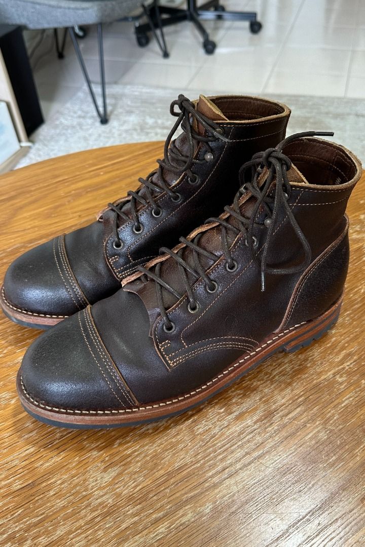 Truman Boot Co. Java Waxed Flesh - Size 11EE, Men's Fashion, Footwear ...