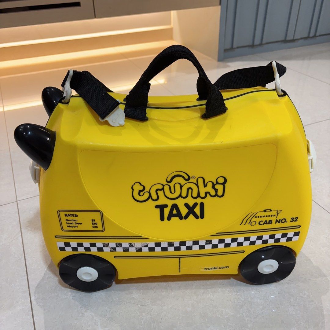 Trunki Ride On Luggage- Taxi, Babies & Kids, Going Out, Other Babies ...