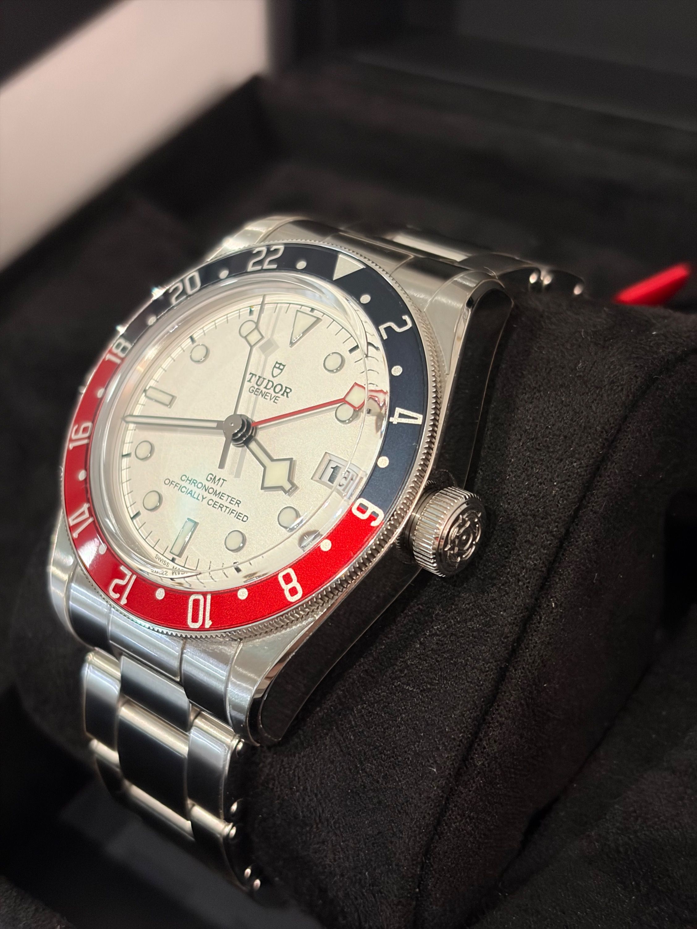 Tudor Black Bay GMT 79830RB White Dial Pepsi | Oct 2024 | Complete Set ...
