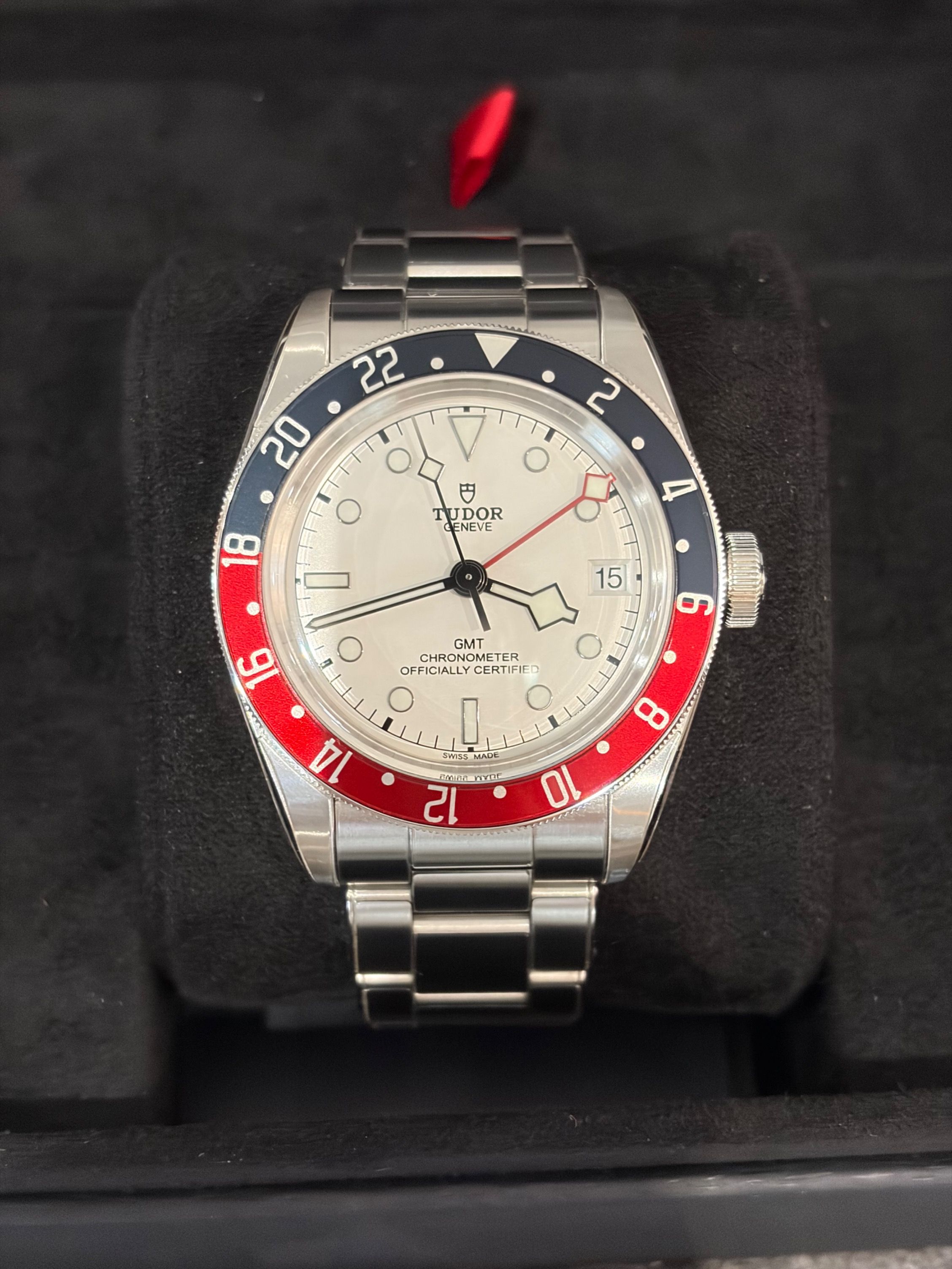 Tudor Black Bay GMT 79830RB White Dial Pepsi | Oct 2024 | Complete Set ...