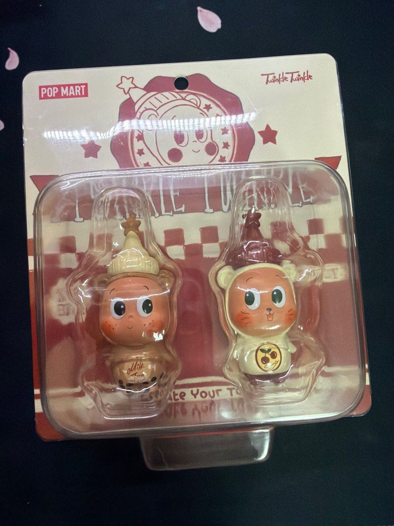 Twinkle twinkle Bubble Milk Tea and Cherry Blister Figurines, Hobbies ...