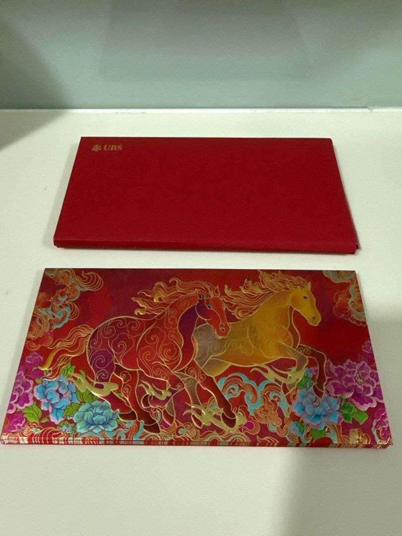 UBS 2026 Chinese New Year Red Packets, Hobbies & Toys, Stationery ...
