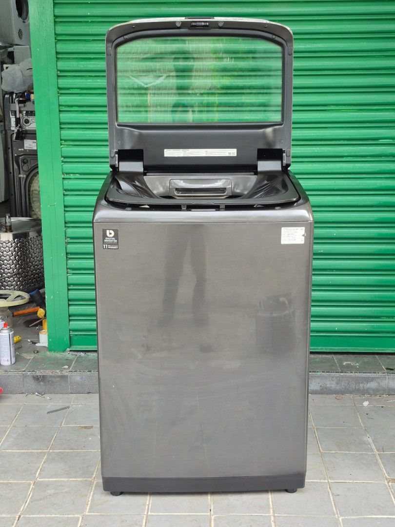 Used Samsung digital inverter top load washer 21.0kg, washing machine ...