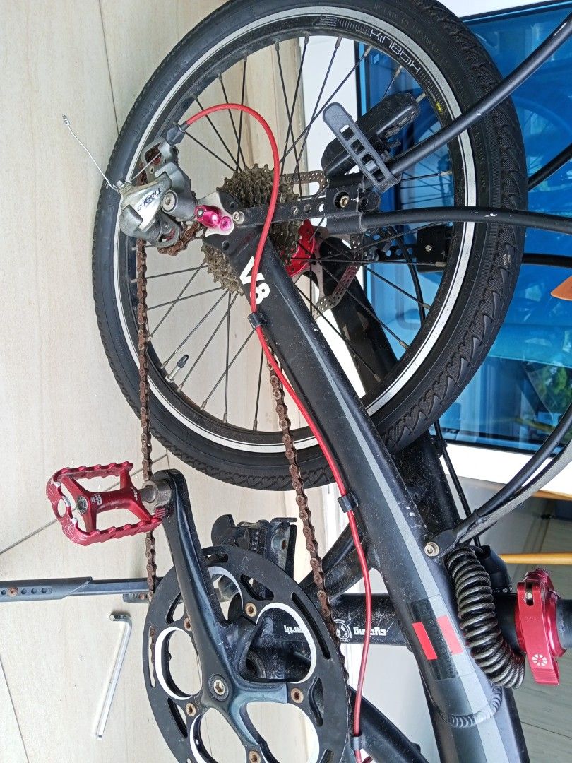 Vert v8 folding bike, Sports Equipment, Bicycles & Parts, Bicycles on ...