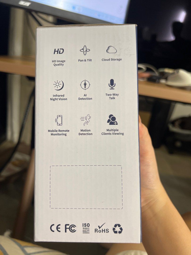 VIDA IP Camera - HD, Pan & Tilt, Cloud Storage, Furniture & Home Living ...