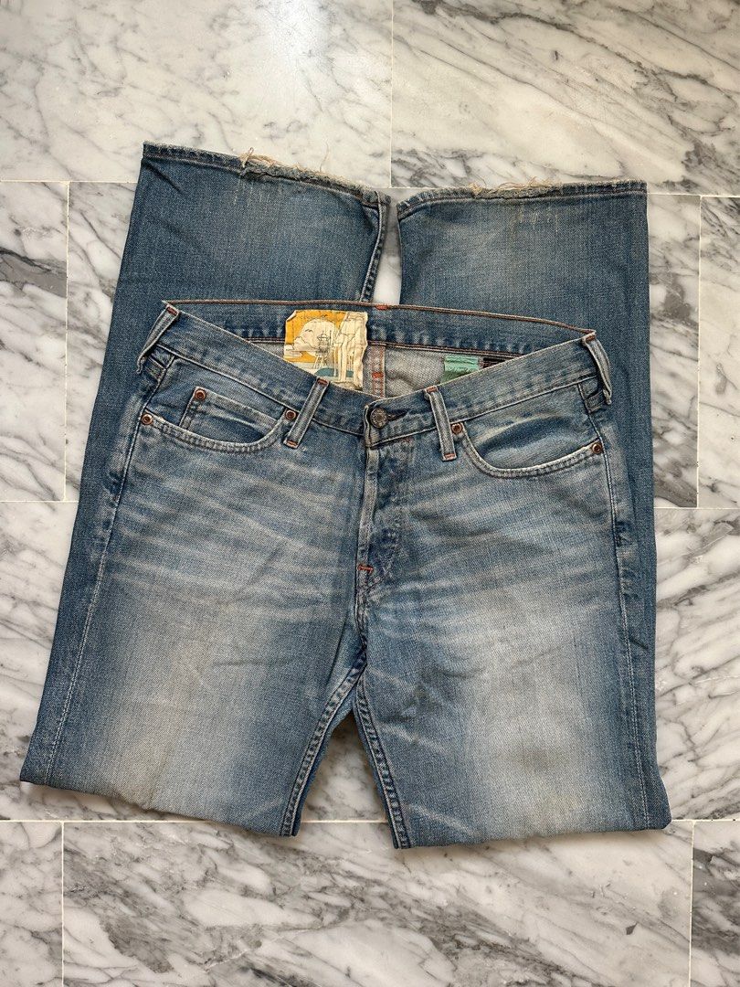 Vintage Hollister Y2K Low Rise Baggy Jeans, Women's Fashion, Bottoms ...