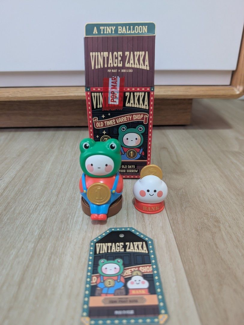 Vintage Zakka Pop Mart Blind Box Figure, Hobbies & Toys, Toys & Games ...