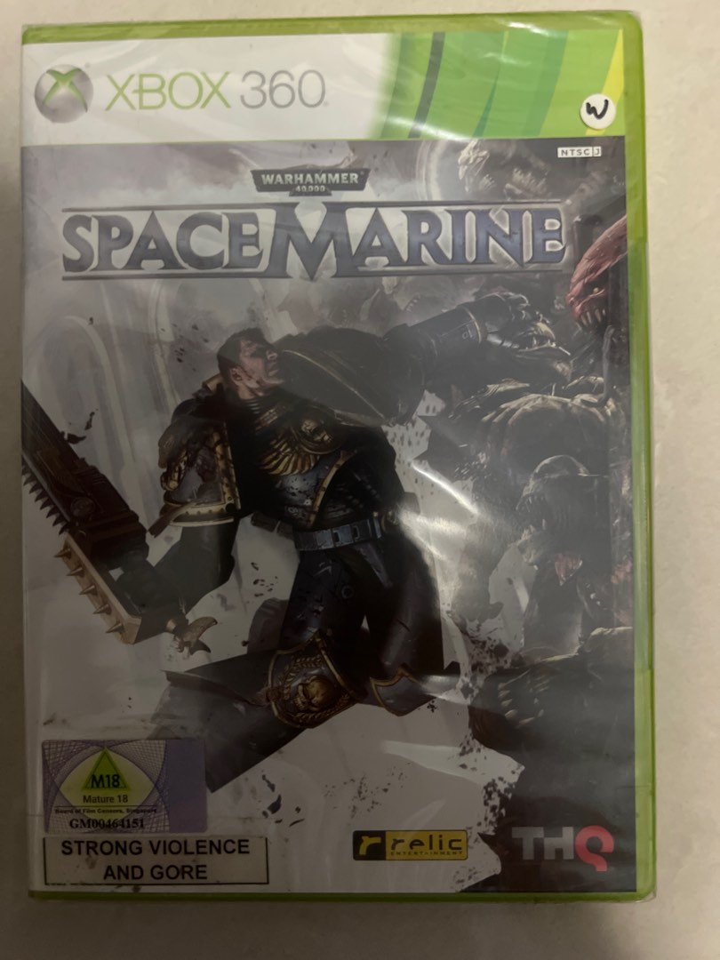 Warhammer 40,000: Space Marine - Xbox 360, Video Gaming, Video Games ...