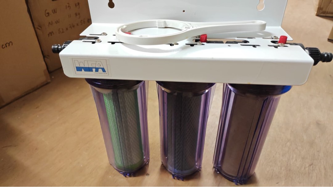 WFA 3-Stage Water Filter smallest size, Sports Equipment, Fishing on ...