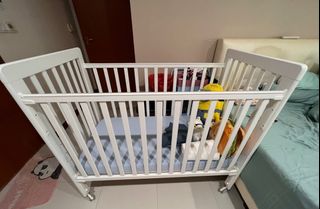 Pink Baby Crib, Babies & Kids, Baby Nursery & Kids Furniture, Cots ...
