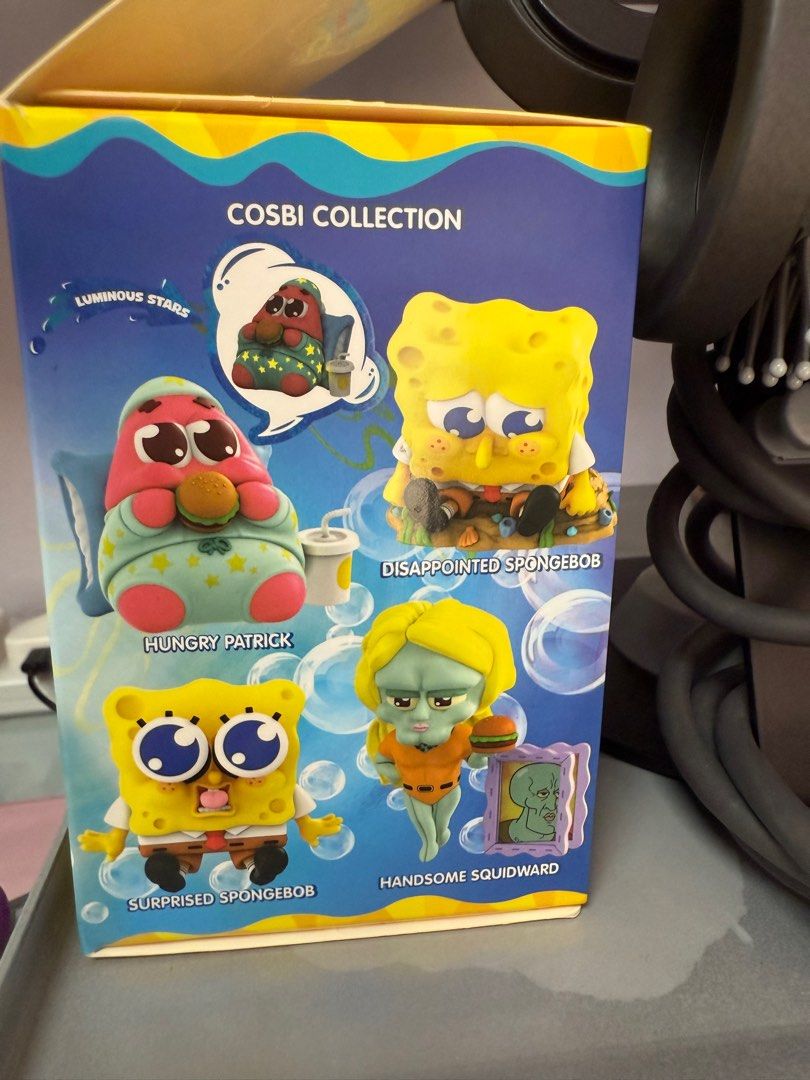 [WTT] Hot Toys Cosbi SpongeBob SquarePants Afro SpongeBob, Hobbies ...
