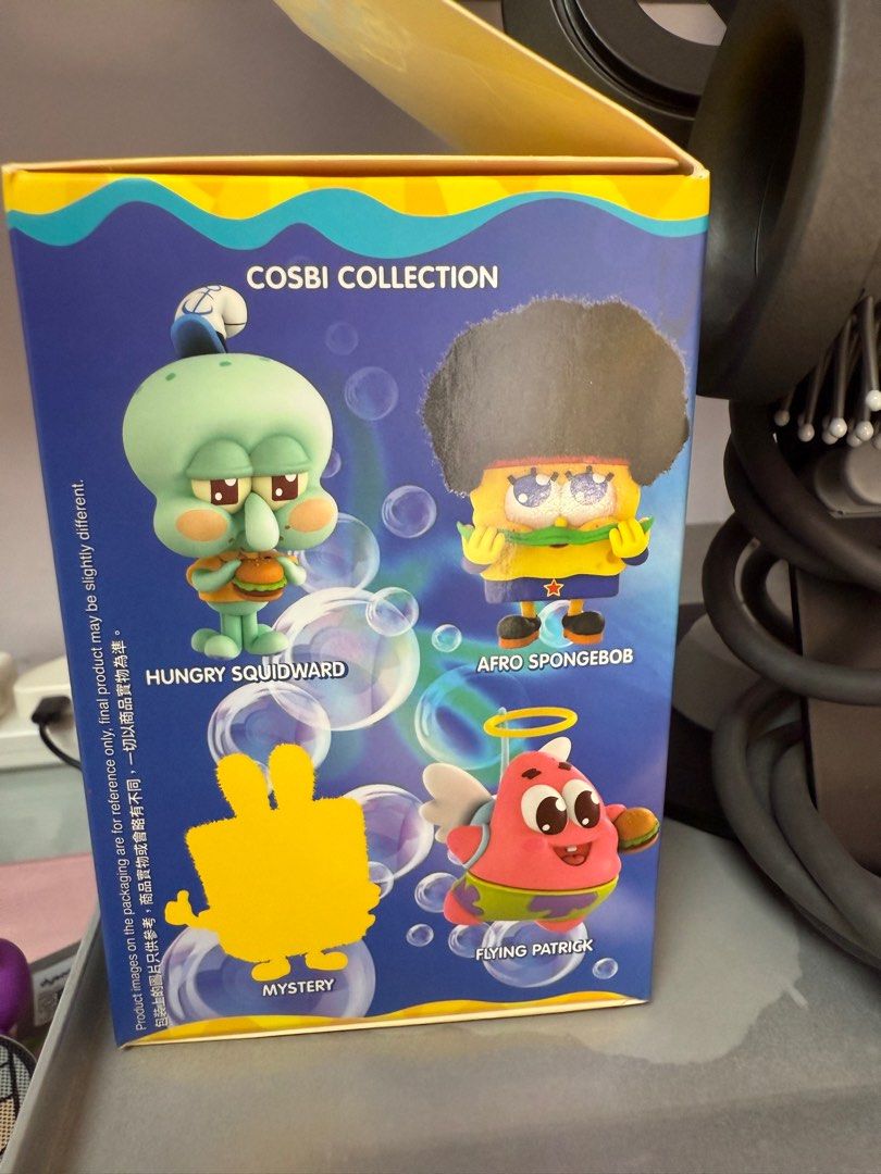 [WTT] Hot Toys Cosbi SpongeBob SquarePants Afro SpongeBob, Hobbies ...
