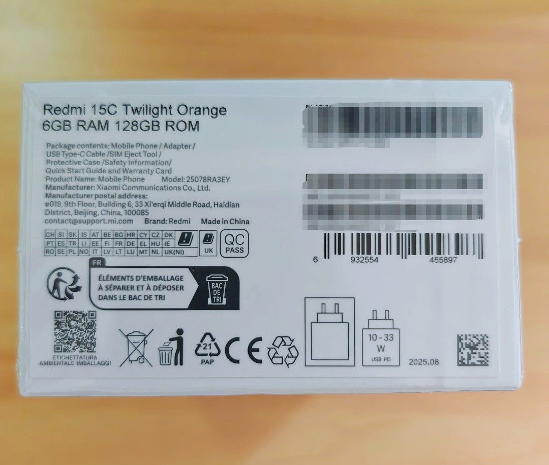 Xiaomi Redmi 15C 128GB Twilight Orange, Mobile Phones & Gadgets, Mobile ...