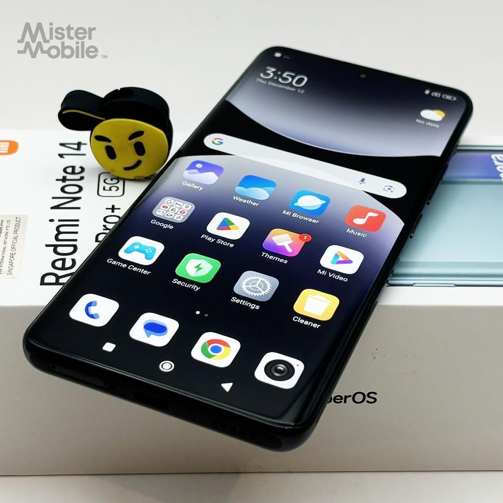 Xiaomi Redmi Note 14 Pro Plus 5G Midnight Black 512GB, Mobile Phones ...