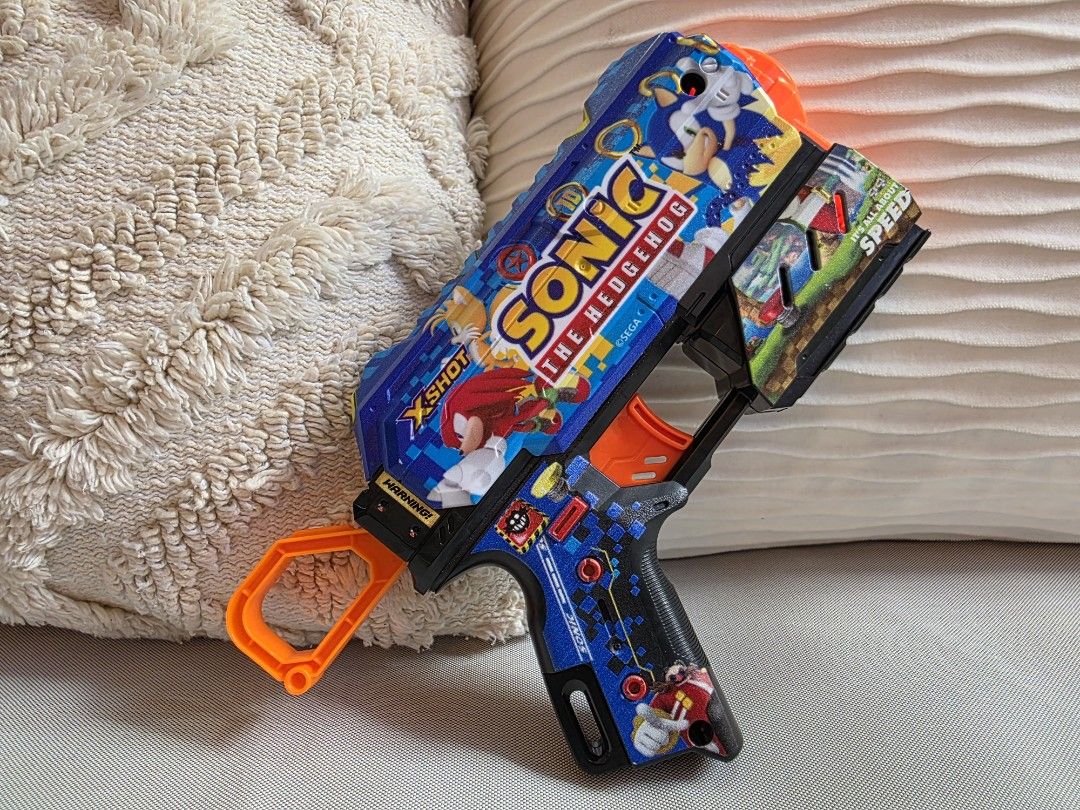 X-Shot Sonic the Hedgehog Toy Blaster, Hobbies & Toys, Toys & Games on ...
