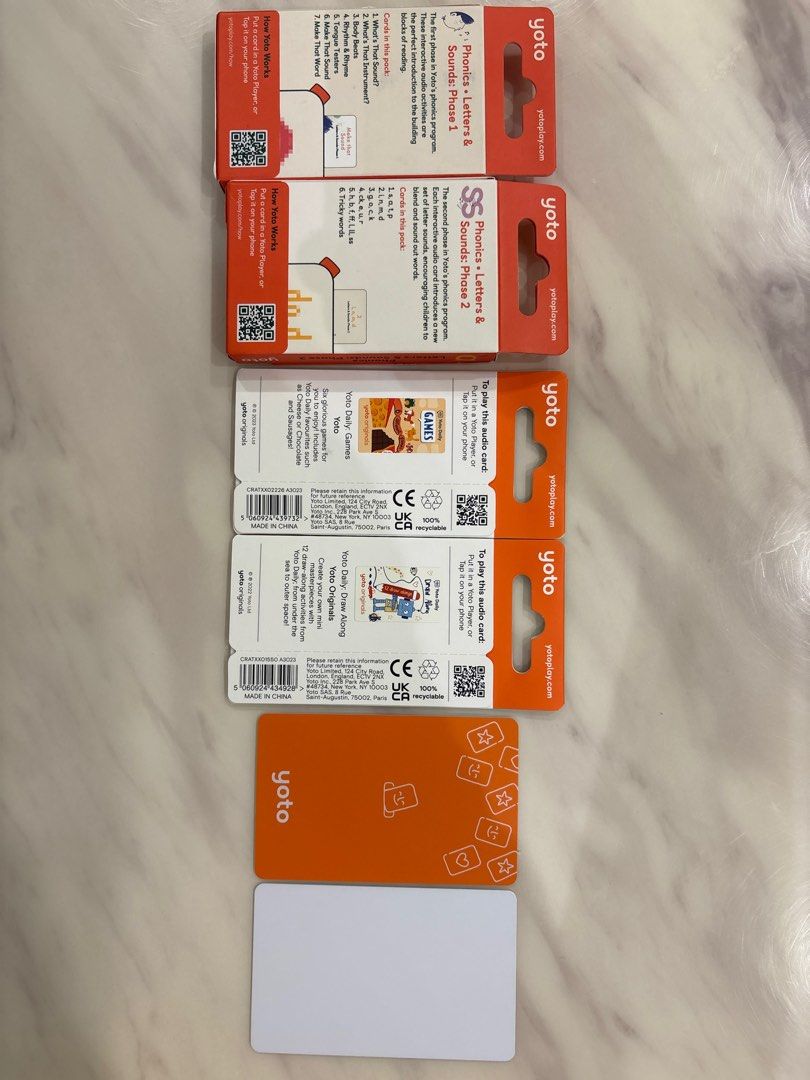 Yoto Cards, Hobbies & Toys, Toys & Games on Carousell