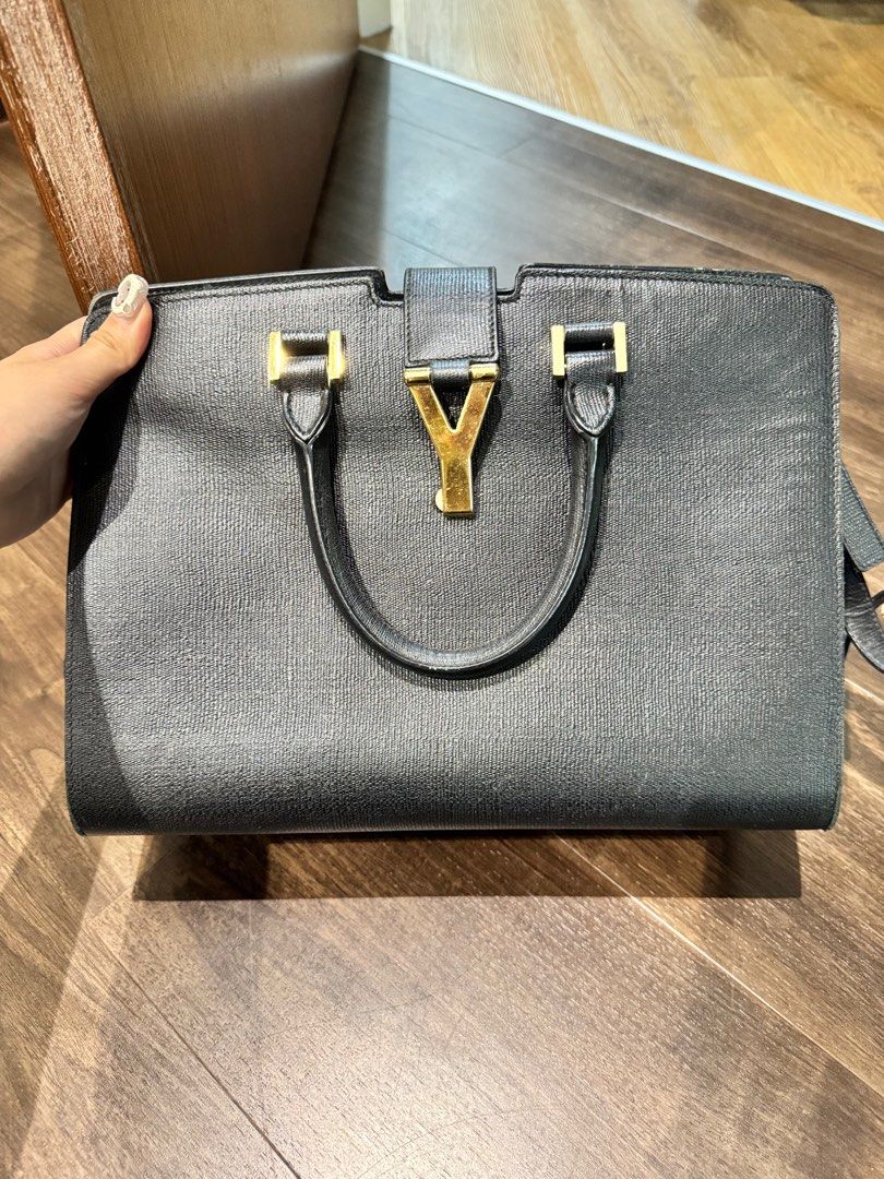 Yves Saint Laurent Chyc Leather Handbag, Luxury, Bags & Wallets on ...