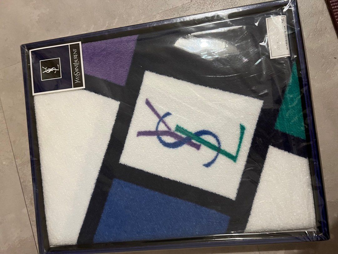 Yves Saint Laurent YSL Towel, Luxury, Accessories on Carousell